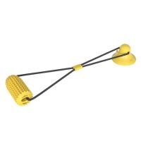 China Durable Bite Resistant Dog Tug Pull Rope Toy Corn Suction Cup Puppy Toys Dogs Supplies Pet Molar Ball New Material Toothbrush for sale
