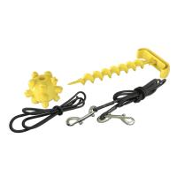 China ABS Cleaning Teeth Cute Pet Toys Durable Three Piece Set With Rope for sale