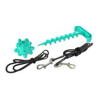 China ABS Cleaning Teeth Cute Pet Toys Durable Three Piece Set With Rope for sale