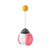 China Interactive Catnip Cute Pet Toys Electric Automatic Rotating Tumbler Cat Toy for sale