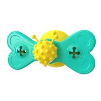 China Pet Products Cat Toothbrush Multifunctional Interactive Windmill Catnip Toy for sale