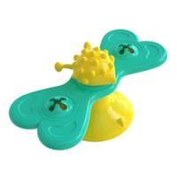 China Pet Products Cat Toothbrush Multifunctional Interactive Windmill Catnip Toy for sale