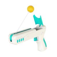 China 2021 New Products Custom Interactive Cat Toy Self-bouncing Feather Cat Tease Pet Toy for sale