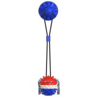 China New Series Cleaning Teeth Extra Durable Pet Interactive Chewing Biting Dog Toy Suction Cup With Rope for sale