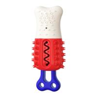 China New Design Product Summer Cooling Popsicle-shaped Dog Toothbrush Cooling Molar Stick Dog Pet Chew Toy for sale