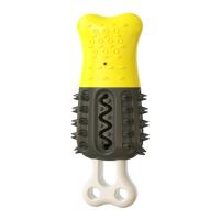 China New Design Product Summer Cooling Popsicle-shaped Dog Toothbrush Cooling Molar Stick Dog Pet Chew Toy for sale