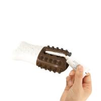 China New Design Product Summer Cooling Popsicle-shaped Dog Toothbrush Cooling Molar Stick Dog Pet Chew Toy for sale
