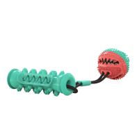 China Wholesale Rubber Indestructible Treat Dispensing Ball Interactive Pet Ball Chew Dog Toy for sale