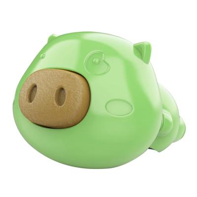 China Hot Sales Custom Cute Pig Style Animal Rubber Teeth Cleaning Molar Bite Puppy Dog Chews Toy for sale