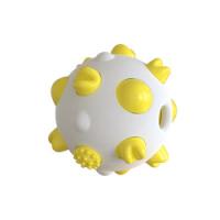 China 2021 Durable Interactive Dog Puzzle Toothbrush Toy Bite Resistant Ball Pet Chew Toys for sale