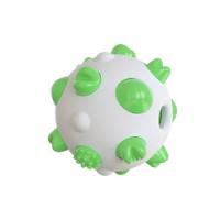 China 2021 Durable Interactive Dog Puzzle Toothbrush Toy Bite Resistant Ball Pet Chew Toys for sale