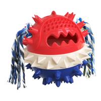 China Pet Products Hot Style Pet Dog Grinder Stick Squeaking Dog Toy Squeaking Football for sale