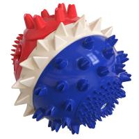 China Pet Products Hot Style Pet Dog Grinder Stick Squeaking Dog Toy Squeaking Football for sale
