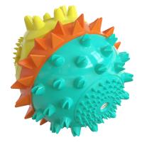 China Pet Products Hot Style Pet Dog Grinder Stick Squeaking Dog Toy Squeaking Football for sale