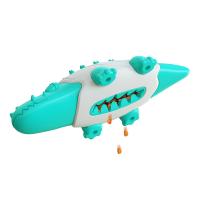 China Explosive Crocodile Leaking Ball Resistant To Biting Dog Bite Toy Teeth Cleaning Molar Stick Toy for sale