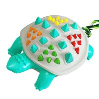 China Manufacturers Sell Well Colorful Turtle Dog Cleaning Teeth Toy Pet Toys Dog Chew Toy for sale