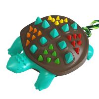 China Manufacturers Sell Well Colorful Turtle Dog Cleaning Teeth Toy Pet Toys Dog Chew Toy for sale