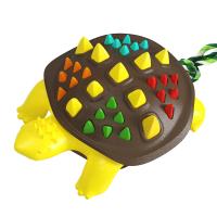 China Manufacturers Sell Well Colorful Turtle Dog Cleaning Teeth Toy Pet Toys Dog Chew Toy for sale