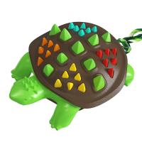 China Manufacturers Sell Well Colorful Turtle Dog Cleaning Teeth Toy Pet Toys Dog Chew Toy for sale