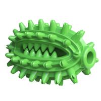 China Clean Teeth Leaking Molar Dog Toothbrush Pet Toy Bite Resistant Dog Toy Ball for sale