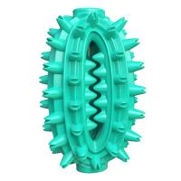 China Clean Teeth Leaking Molar Dog Toothbrush Pet Toy Bite Resistant Dog Toy Ball for sale