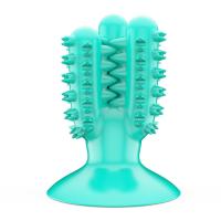 China High Quality Dog Chew Toys Cactus Shape Dog Toothbrush Pet Suction Cup Toys For Pet for sale