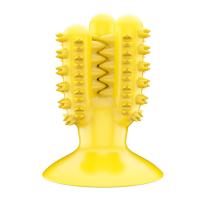 China High Quality Dog Chew Toys Cactus Shape Dog Toothbrush Pet Suction Cup Toys For Pet for sale