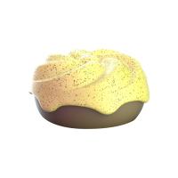 China Creative Pet Supplies Doughnut Cat Nest Fragrance Deodorant Solid Air Freshener Cat Dog Nest Odor Removal Kit for sale