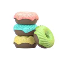 China Creative Pet Supplies Doughnut Cat Nest Fragrance Deodorant Solid Air Freshener Cat Dog Nest Odor Removal Kit for sale