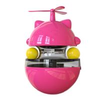 China Cat High Interactive Toy With Balls Cat Tumbler Rotating Puzzle Slow Feeder Kitten Training Toy for sale