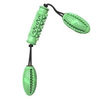 China Brand New Interactive Dog Chew Toy Food Dispenser And Bite-resistant Clean Teeth Pet Playing Balls for sale
