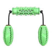 China Brand New Interactive Dog Chew Toy Food Dispenser And Bite-resistant Clean Teeth Pet Playing Balls for sale