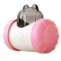 China Hot Selling Non Electrified Pet Food Leaker Educational Pet Interactive Toy Swing Bear Tumbler Pet Food Spiller for sale