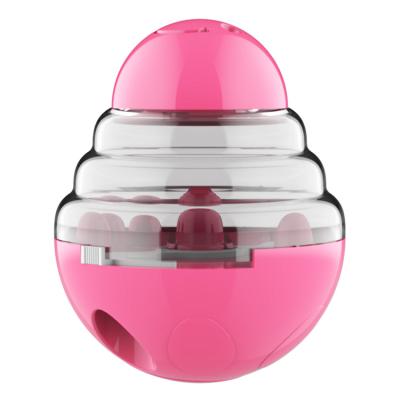China Puzzle slow food pet supplies pet dog toy swing food throwing ball new toy tumbler for sale
