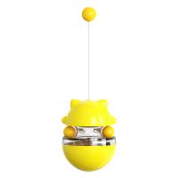 China Wholesale interactive pet dancing spinning cat toy leaking slow food ball for sale