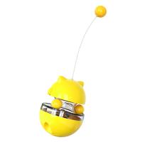 China Wholesale interactive pet dancing spinning cat toy leaking slow food ball for sale