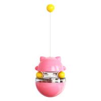 China Wholesale interactive pet dancing spinning cat toy leaking slow food ball for sale
