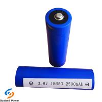 China Recharge Lithium Ion Cylindrical Battery ICR18650 3.6V 2500mah With USB Terminal for sale