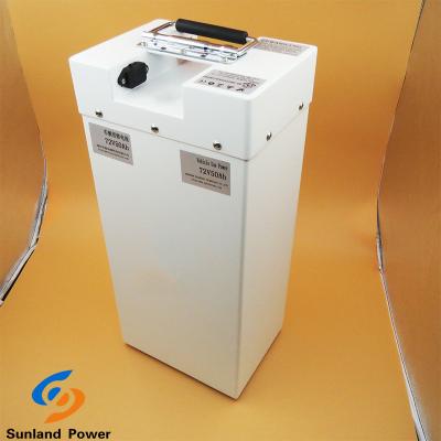 China Custom Make Smart BMS 72V 50Ah Electric Bike Battery Pack  Easy To Carry for sale