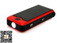 China Black Lifepo4 Portable Car Jump Starter 12000mAH 165 x 75 x 26mm for sale