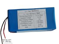 China ICR32650 11.1V 3500mAh 3S4P Lithium Ion Cylindrical Battery for Digital for sale