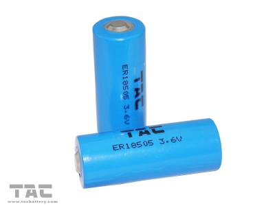 China High Capacity 3.6V ER18505 3600mAh LiSOCL2 Battery for Utility meter  Teal time Clock for sale