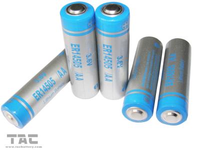China 3.6V AA ER14505  14500 LiSOCl2 Battery with high Capacity for Ammeter, Gas Meter for sale