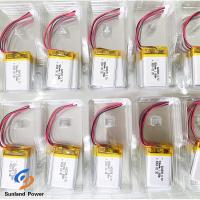 China Polymer Lithium Ion Batteries LP602535 3.7V 500mAh For small Household Product for sale