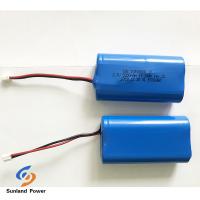China 3.7V Rechargeable Lithium ion Battery ICR18650 1S2P with UL2054 For Lamp for sale