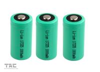 China Lithium 1300mah CR123A Li-Mn Battery For Flashlight Camera Meter Remoter Shaver for sale