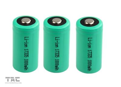 China Lithium 1300mah CR123A Li-Mn Battery For Flashlight Camera Meter Remoter Shaver for sale