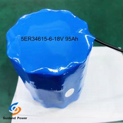 China LiSOCl2 Battery Primary Battery ER34615 5S6P 18V 95Ah With Ambient Temperature Range -55℃ To 85℃ for sale