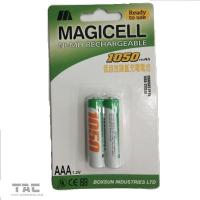China 1.2v - 1.25v 1050MAH Ni MH Batteries for LED Light Long Cycle Life for sale