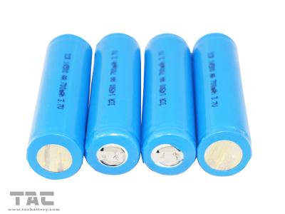 China 3.7V ICR14500 Lithium ion Cylindrical Battery Of 600mAh With PCB for sale